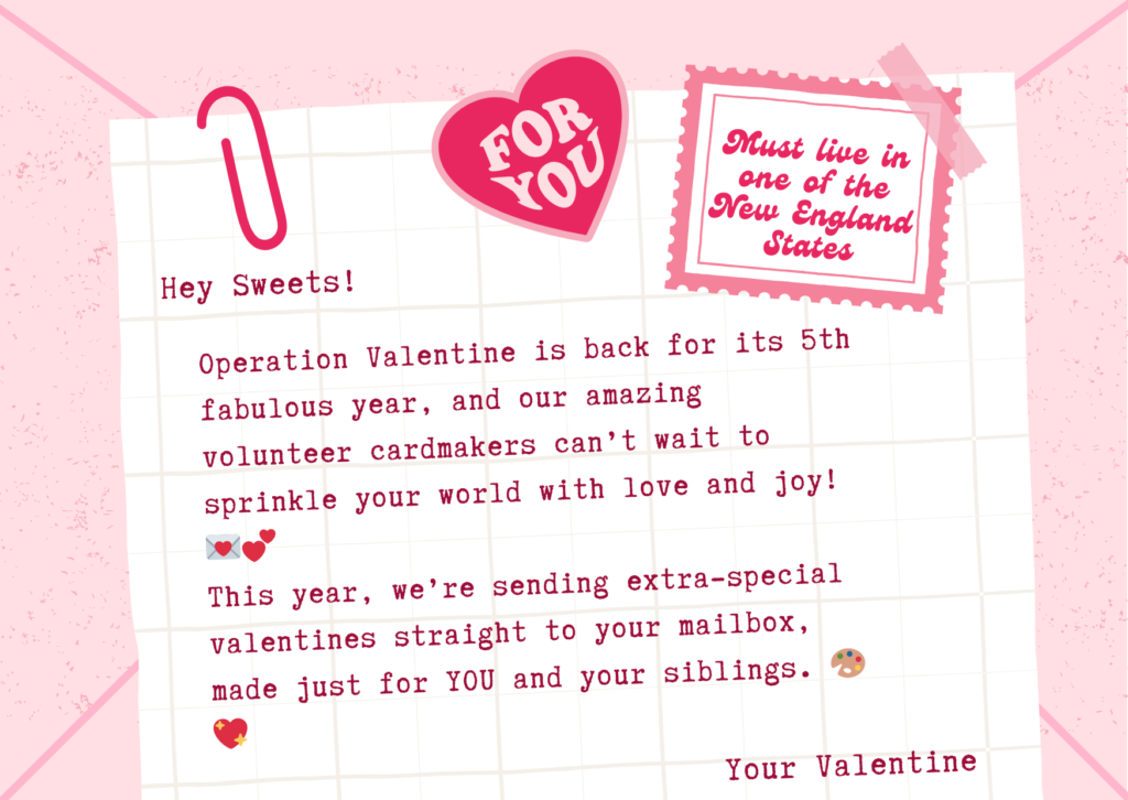 Operation Valentine Sign-Ups – Rett Syndrome Angels